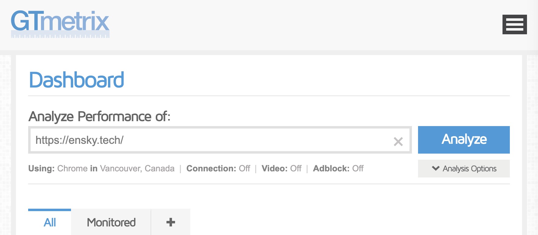 使用GTmetrix对网站做测速分析 – ensky的跨境笔记