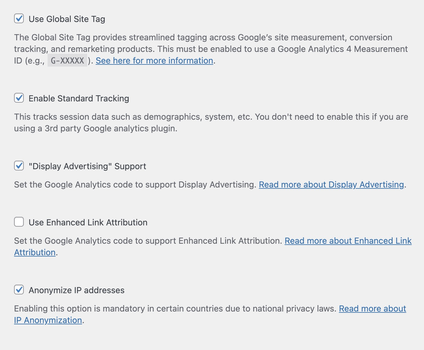 WooCommerce Google Analytics设置 – ensky的跨境笔记