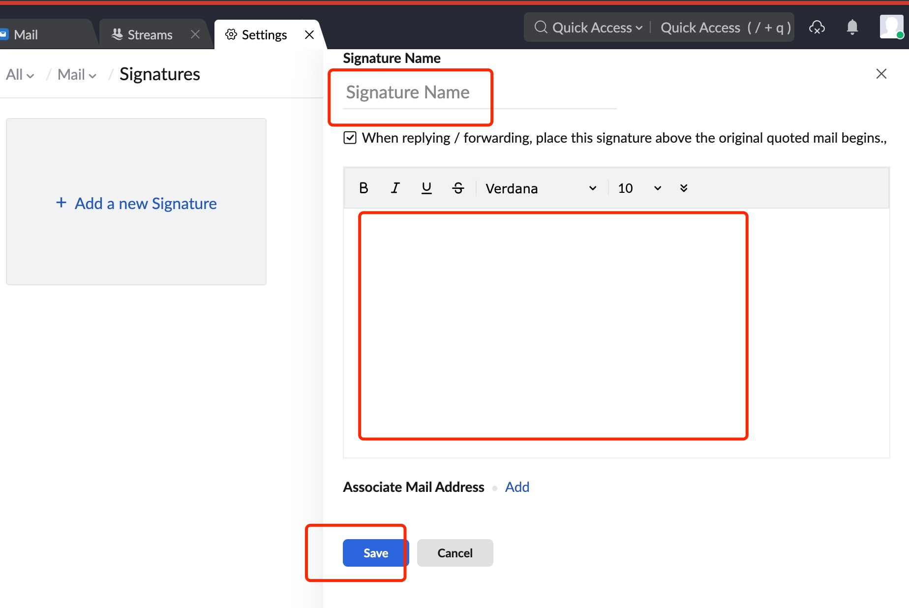 Zoho Email如何添加签名？ – ensky的跨境笔记