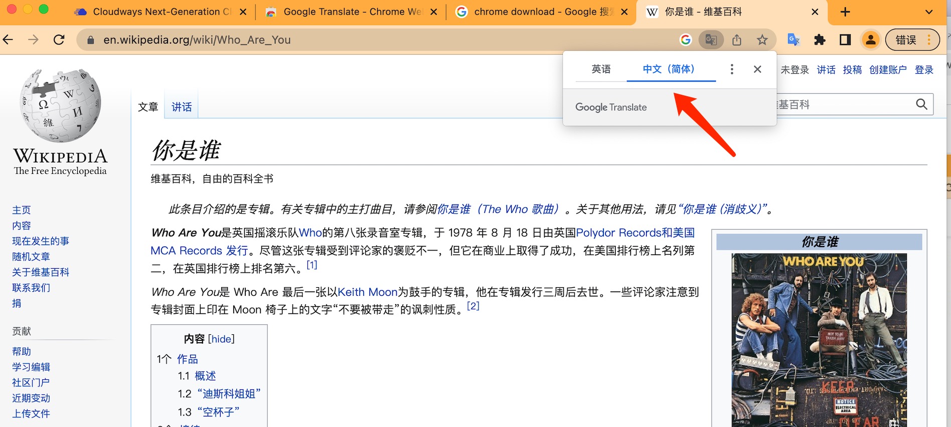 如何使用谷歌浏览器的自动翻译功能？ – ensky的跨境笔记
